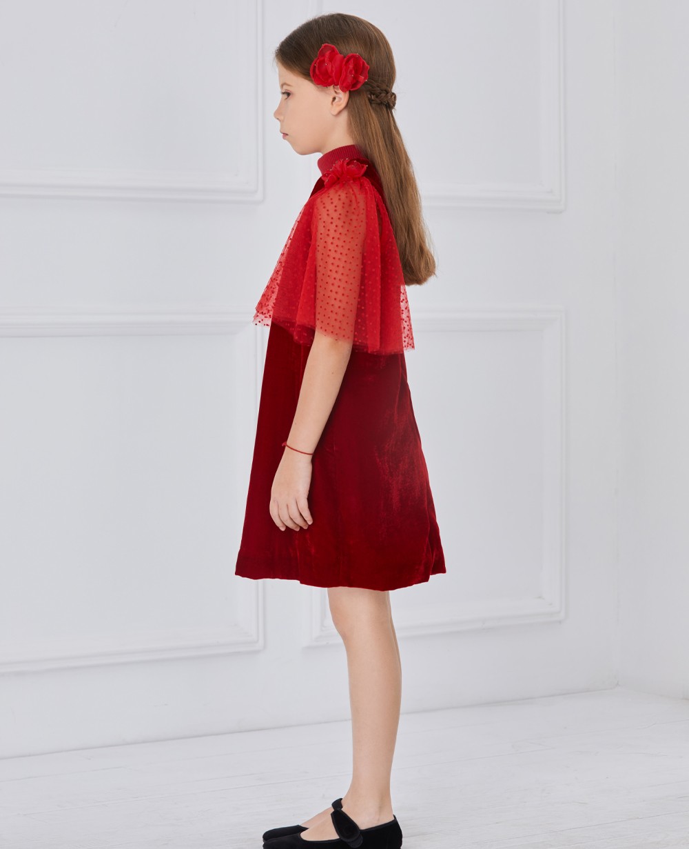 Red Suede Dress